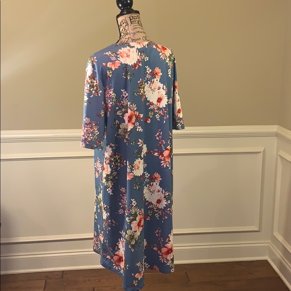 ODDY | Dresses | Oddy Floral Pattern Laceup Short Sleeve Dress Nwt ...